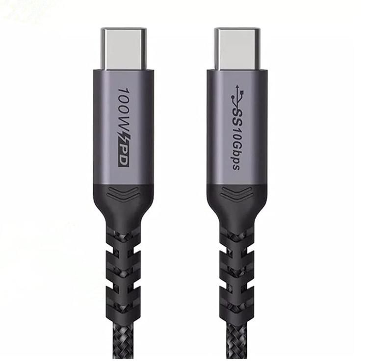 Type C ケーブル USB 3.1 (3.0 / 2.0) 対応PD 1M 最大100W/5A 急速充電 4K 60HZビデオ伝送 高耐久 10Gbps Macbook Pro/Air、ipad、Galaxy S9 S9 Plus、Xp...
