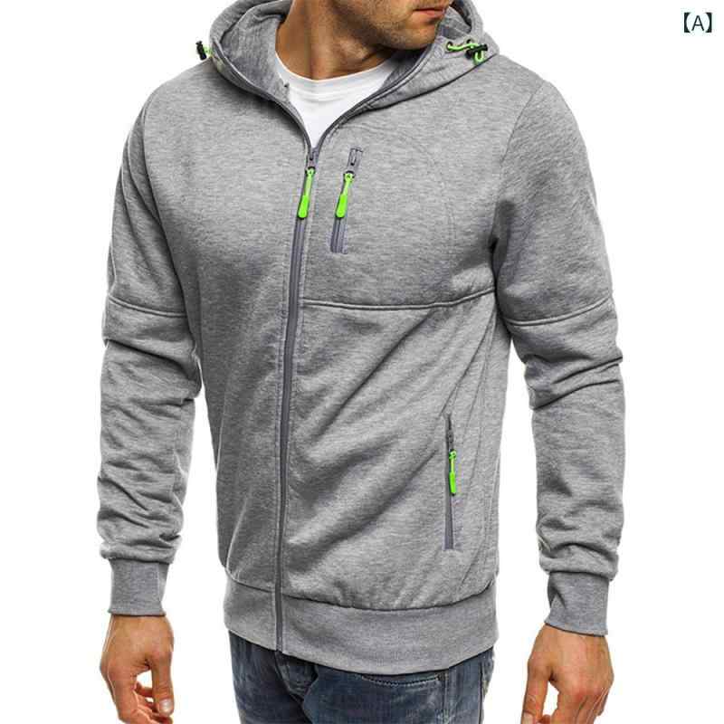 2025 越境 ホット セール新 メンズ 秋冬 スポーツ ジャケット カジ ュアルアームジッパートレーナーカーディガンフード 付き ジャケット供給カテゴリー: スポットブランド: /商品番号: JY発売年・発売時期: 2025年春スーツかど...