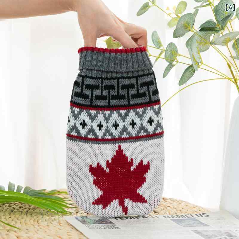 新しい ペットの セーターの メーカーは 秋冬の タイプの 猫の 犬の 服を 供給 します。材質: 毛糸産地: 浙江省輸入ですか: いいえ製品カテゴリ: セータースタイル: レジャー貨物番号: 000008ブランド: 楽楽ニャン適用性別: ...