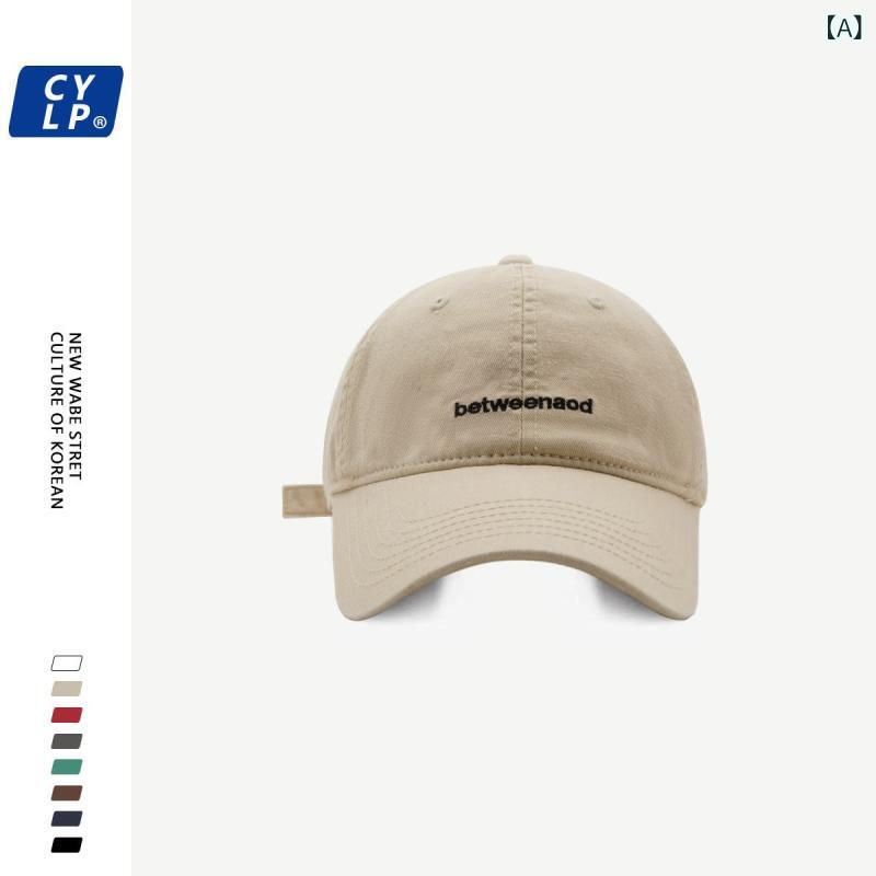 2個セットシンプルな 百 掛けの 小さい アルファベットの 刺繍の 野球の 帽子の 女性は 顔の 小さい 軒の 春の 夏の 日よけの 帽子の 韓国 版の アヒルの 舌の 帽子の 男を 現します。製品カテゴリ: 野球帽季節にぴったり: 四季産...