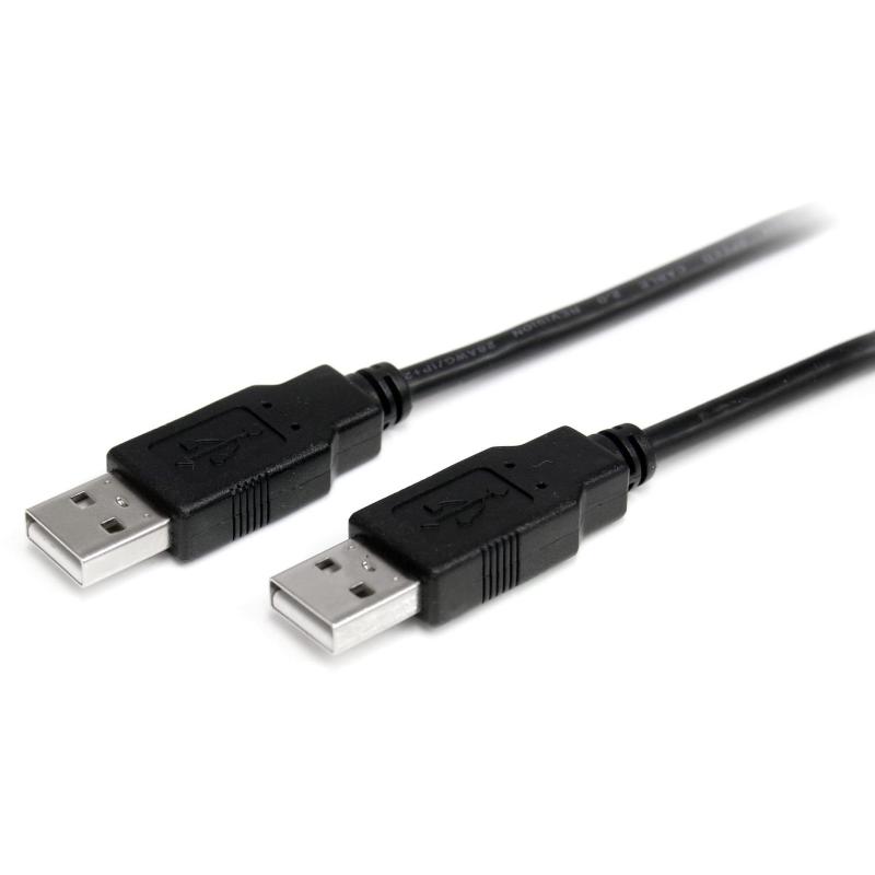 StarTech.com USB 2.0 ケーブル (A - A コネクタ) オス/オス 1m USB2AA1M最大480 MbpsのUSB 2.0データ転送速度対応USB 1.1との下位互換性あり高品質USB「A」タイプオスコネクタ高品質...