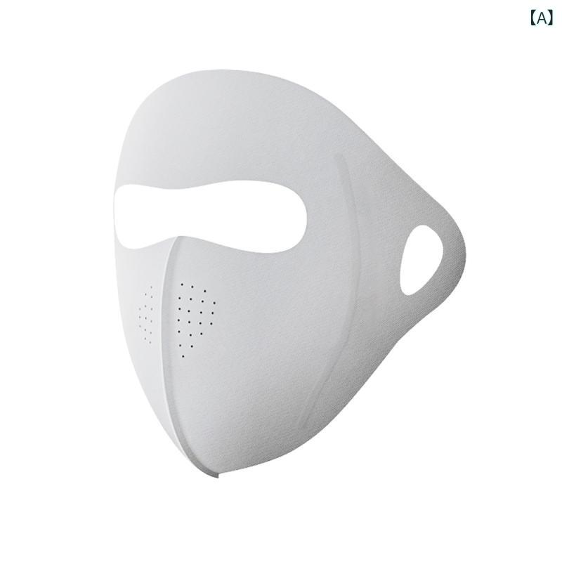 夏の 紫外線 防止全 顔 日焼け 止め マスク 女性の 薄い 通気 性 日よけ マスク 自転車 屋外 日焼け 止め 神器機能: 通気性のある,サンシェード商品番号: HS2502 日焼け止めマスクORIGIN: 義烏スタイル: SIMPLE...