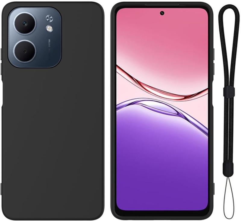 For OPPO A5x 5G/4G ケース 保護カバー【ZENGZOUZ】OPPO A5x 5G/4G カバー TPU製 薄型 超軽量 耐衝撃 擦り傷防止 全面保護 柔らかい手触り 指紋防止 （ブラック）【対応機種】OPPO A5x 5G...