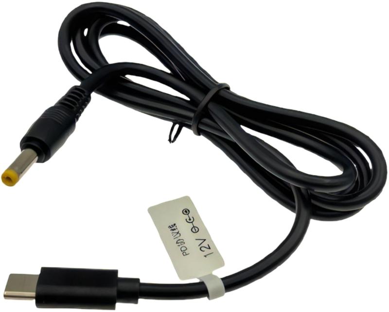 PD充電ケーブル 12V 3A DC4.0x1.7mmオス-USBCオス 1m トリガー 電子機器への電源供給 PD12V4017MUCM100ST互換性: USB-C PD対応デバイスと4.0x1.7mmDCプラグを接続できる変換ケーブル...