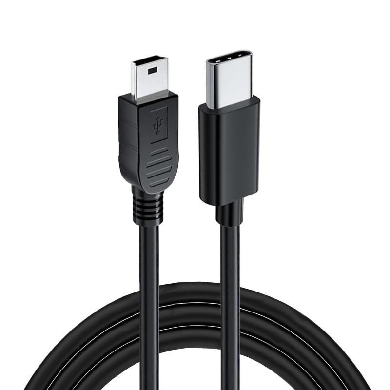 置き換えるUSB CからMini-USBケーブルまで、Mini-B 5ピンからType-Cデータ充電ケーブル、互換性があるヒーロー3+、キヤノンニコンカメラ、ブルースノーマン、PS 3コントローラ、GPSなど。（0.9 m）【互換性】：この...