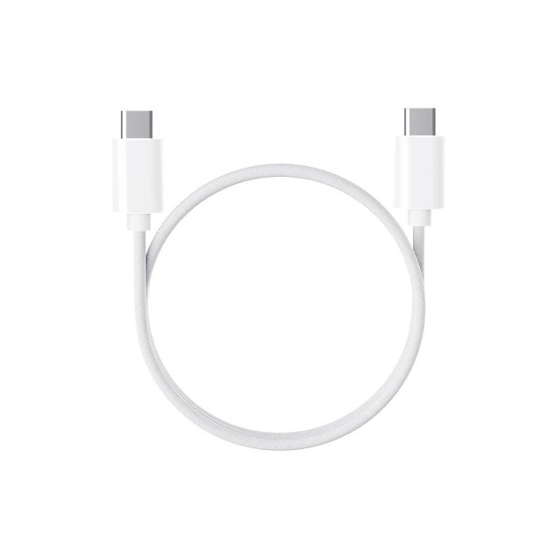 Khadas 65W USB-C 充電ケーブル仕様:USB Power Delivery (5-20V) 長さ1.2m、スムーズ、ホワイト外装編組互換性:Mind Mind Dock