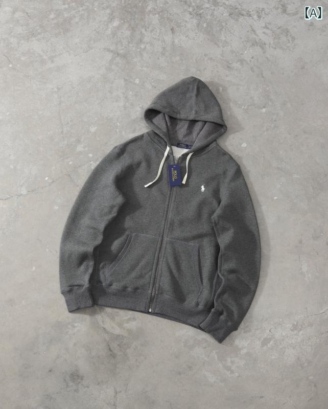 国境を 越えた 対外 貿易 十 色 拉夫 r 1の 基礎 モデルの 馬標 刺繍 ロゴと 帽子の ガーディアンの 男女 モデルの ジッパー コート供給カテゴリー: スポットブランド: その他商品番号: duola発売年・シーズン: 2025年...