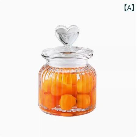 ガラス 密封 缶 貯蔵 タンク 家庭 用 食品 蓋 付き ガラス 缶 キムチつ ぼ 透明 雑穀大 収納 ケースブランド: BottleBottleインポートするかどうか: いいえ商品番号: HD105 ラブカバーシリーズ材料: ガラスORI...