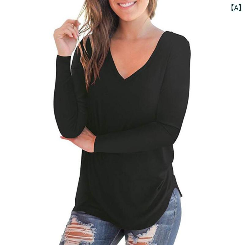 2019 欧米の 婦人 服の純 色の 底の シャツの アマゾン wishは 国境を 越えて よく 売れて います。ソースカテゴリ: 現物産地: 広州生地名: ミルク糸メイン生地成分: ポリエステル繊維 (ポリエステル)メイン生地成分の含有量...