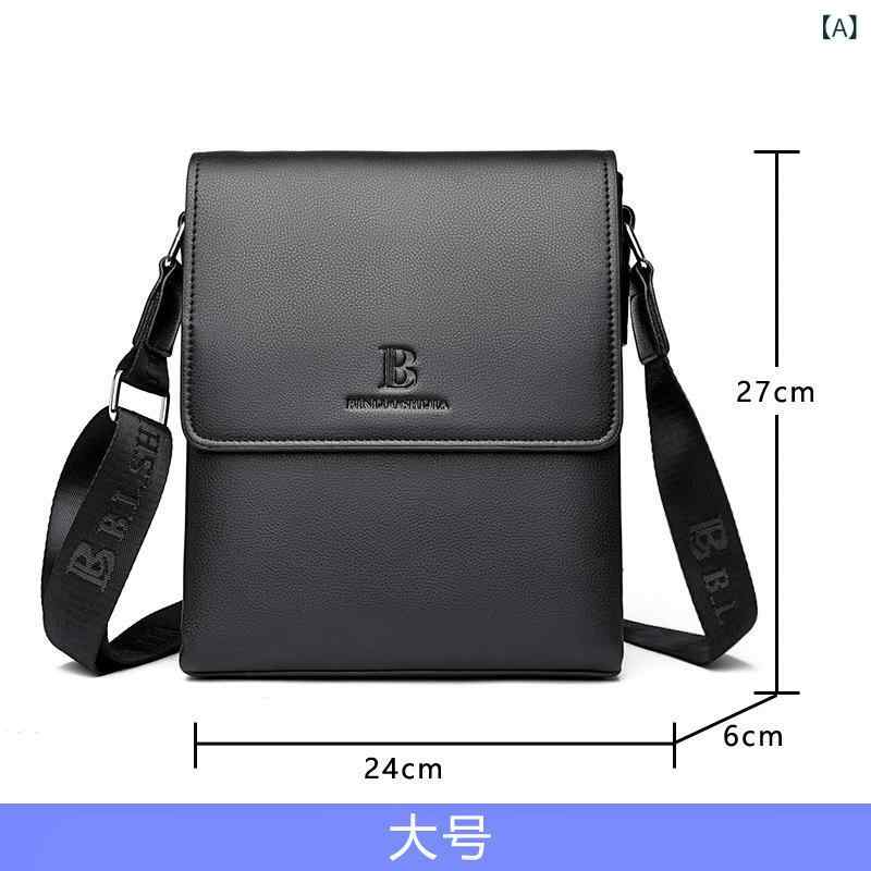 2024 新型 シングル 肩 男性 バッグ ソフト 革 縦 型 カジュアル ショルダーバッグ大 容量 ビジネス バッグ 卸売り 代理スタイル: ビジネス通勤貨物番号: 8760材質: pu流行の要素: その他裏地生地: ポリエステルブランド...