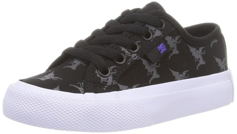 [DC Shoes] スニーカー SABBATH MANUAL キッズ足の動きにフィットする柔らかいアッパー。ヒールに柔らかいパットが入っている。