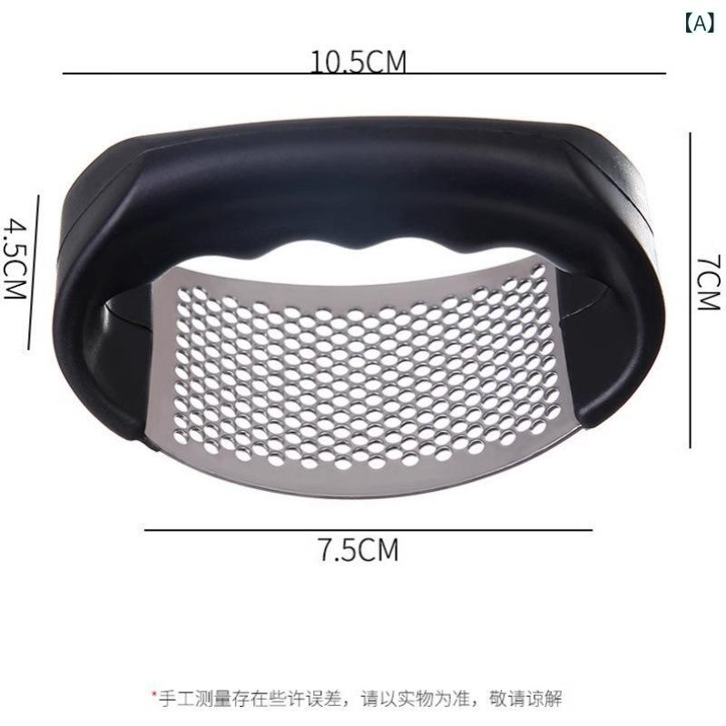 ニンニクを つぶして ニンニクを 研ぐ 器の 新型の 環状の ステンレスの ニンニクを つぶします。商品番号: ステンレス製ガーリックプレス出身地: 義烏 (イーウー)輸入ですか: いいえ製品の市場投入時間: 2019加工カスタム: いいえ...
