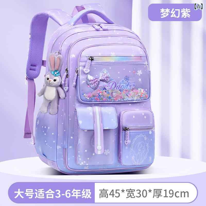 クロス ボーダー 2024 新型 小学校の かばん 女子 学生 一 二 三 四 五 年から 六 年生の 韓国 版 マイナス 保護 背中の ランドセル貨物番号: 0169適用性別: 女性適用学齢: 1 ~ 6年生材質: ナイロンスタイル: 子...