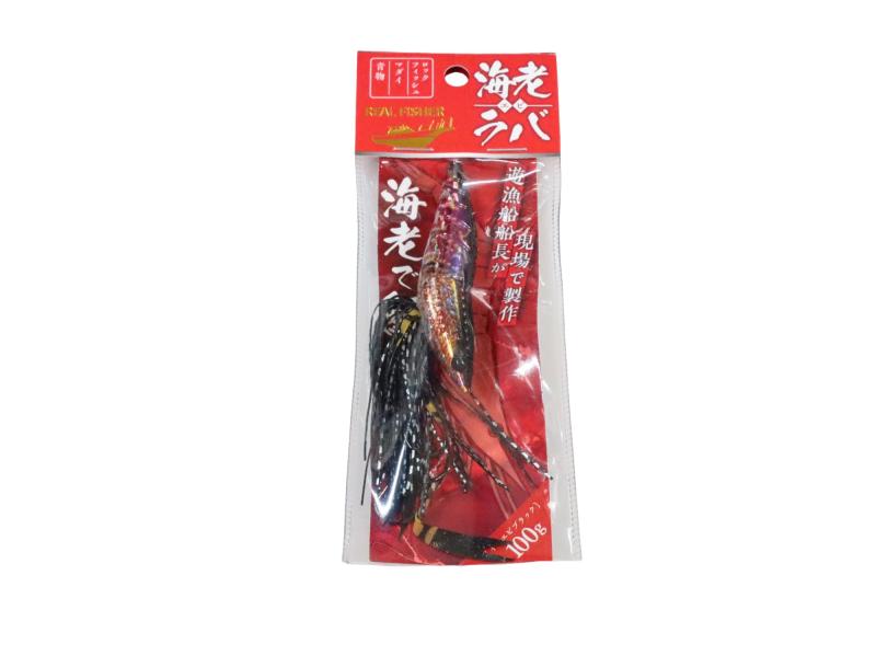 REAL FISHER リアルフィッシャー 海老ラバ エビラバ 100g重さ：100g段差孫針仕様(3本段差フック)