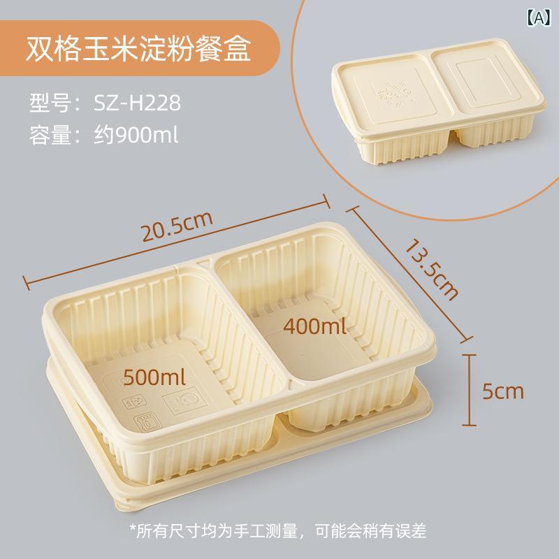 試合 卓 使い捨て 弁当 箱 長方形 弁当 箱多 格 トウモロコシ 澱粉 出前 包装 箱 弁当 箱 環境 保護 分解ブランド: Sz/サイ卓貨物番号: SZ-H428/448/558産地: 中国大陸材質: 分解性材料パッケージ数: 200ク...