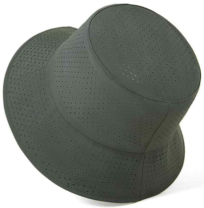 [Spargel] メッシュ バケットハット メンズ／レディース 大きめ 帽子 バケハ 春 夏 秋 通気性通気性の良いメッシュの軽量バケットハット。帽子の本体生地はオールメッシュの仕様になっていて涼しい被り心地。取り外しが可能な黒いあご紐が...