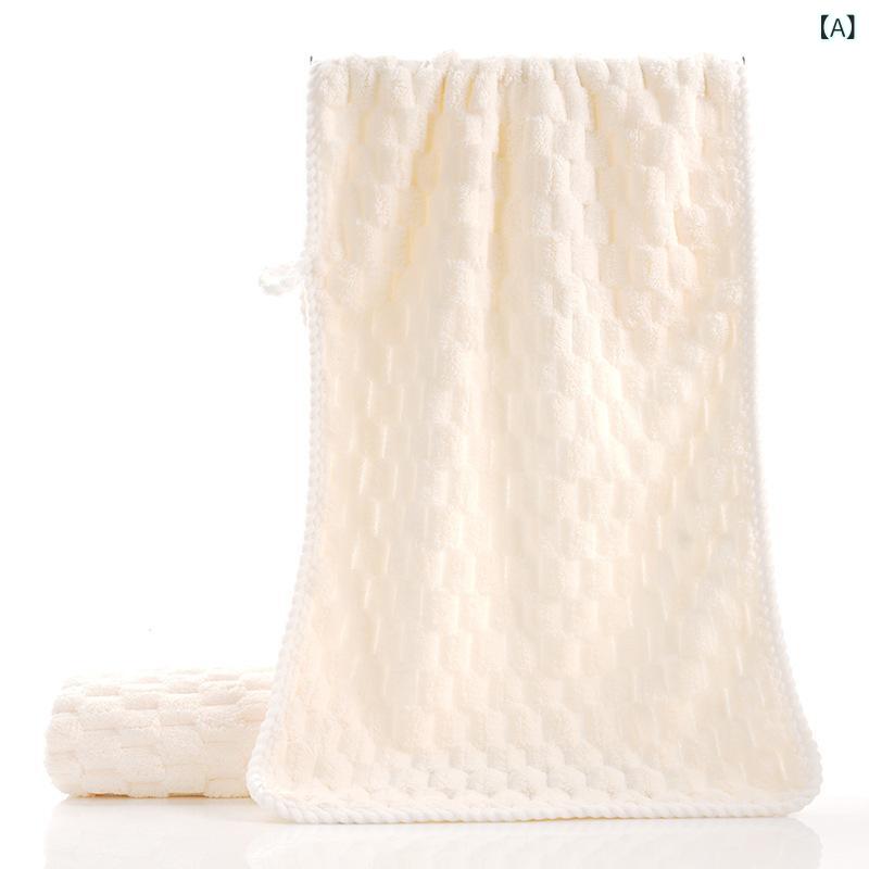 メーカー 卸売 コーラルベルベットタオル、 クラウドパターン、 新鮮で 柔らかく、 厚みが あり、 吸水 性に 優れ、 髪を 拭く 速 乾 タオル、 フェイス タオルブランド: コンユエ商品番号: クラウドチェックタオル材料: コーラルベル...