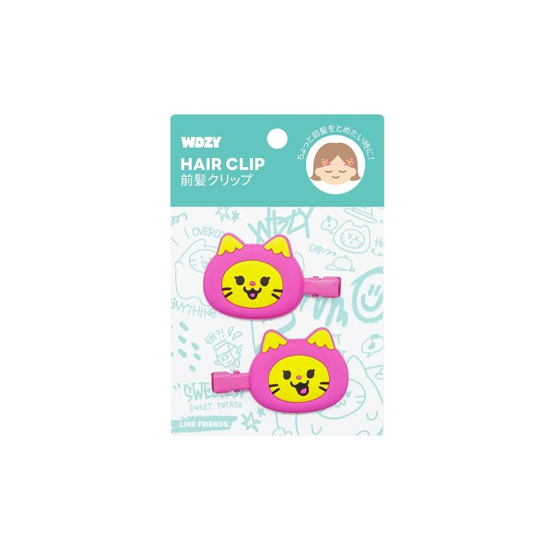 ソロモン商事 WDZY ヘアクリップ HAIR CLIP HATT ハット WDZY-WHC-HT 2個セットWDZY ヘアクリップ HAIR CLIP (HATT)素材：ゴムサイズ：約35x30 (mm)製造国：中国