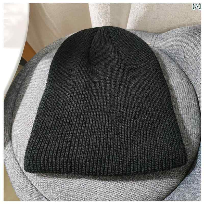 街頭の ファッション 帽子の 黒い ニットの 頭の 帽子の 女性の 秋冬の 百 合の 保温の 毛糸の 帽子の 韓国 版の 顕 顔の 小さい 頭の 帽子製品カテゴリ: ニットキャップ季節にぴったり: 冬産地: 義烏キャップデザイン: テーパー...