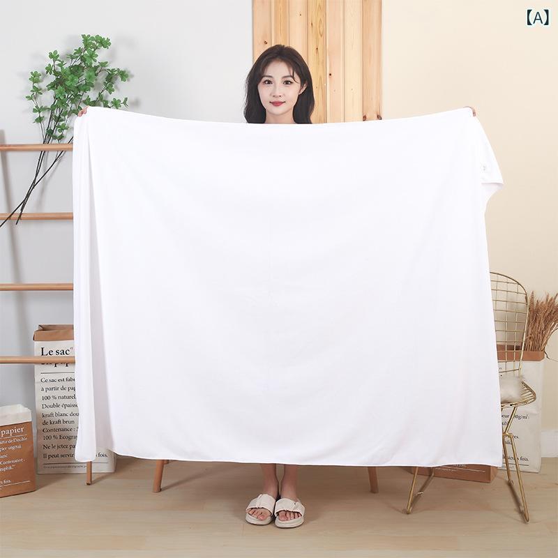 2個セット美容 院 専用 タオルバスタオル大 サイズ 汗 蒸し マッサージ 屋 ベッド タオル 家庭 用 吸水大 バス タオルは ロゴを 印刷 できますブランド: フイチェン商品番号: ビューティーサロン大判バスタオル材料: マイクロファイ...