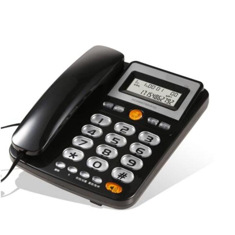 高齢者向け大型ボタン電話機 DTMF・FSK コード付き電話機 高齢者向け スピーカーホン付 家庭用固定電話 大音量 大ボタン