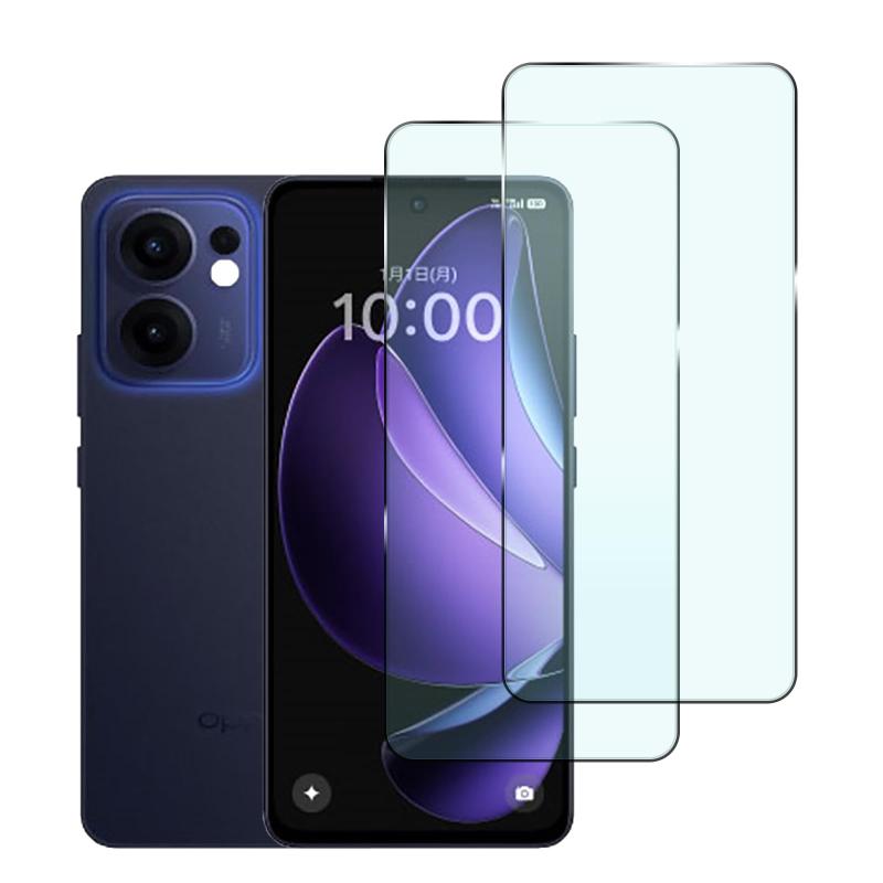ShellChic For OPPO Reno13 A ガラスフィルム スマートフォン 専用フィルム 指紋防止 OPPO 対応 携帯電話フィルム 耐衝撃 【2枚入り】撥水強化ガラスフィルム 硬度9H 高透過率 高感度タッチ液晶保護 OPPO...
