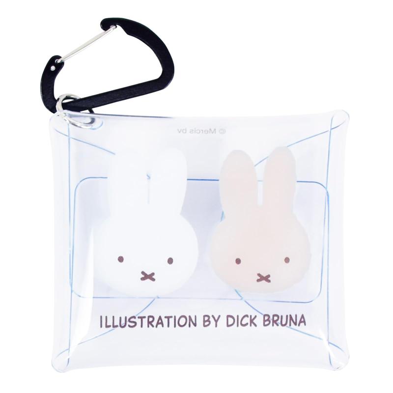 クリアマルチケースSS BE miffyベーシックシリーズSSサイズ：(縦)約7cm/(幅)約8cm/(マチ)約2cm重量：約25g素材：PVCカラビナ付き