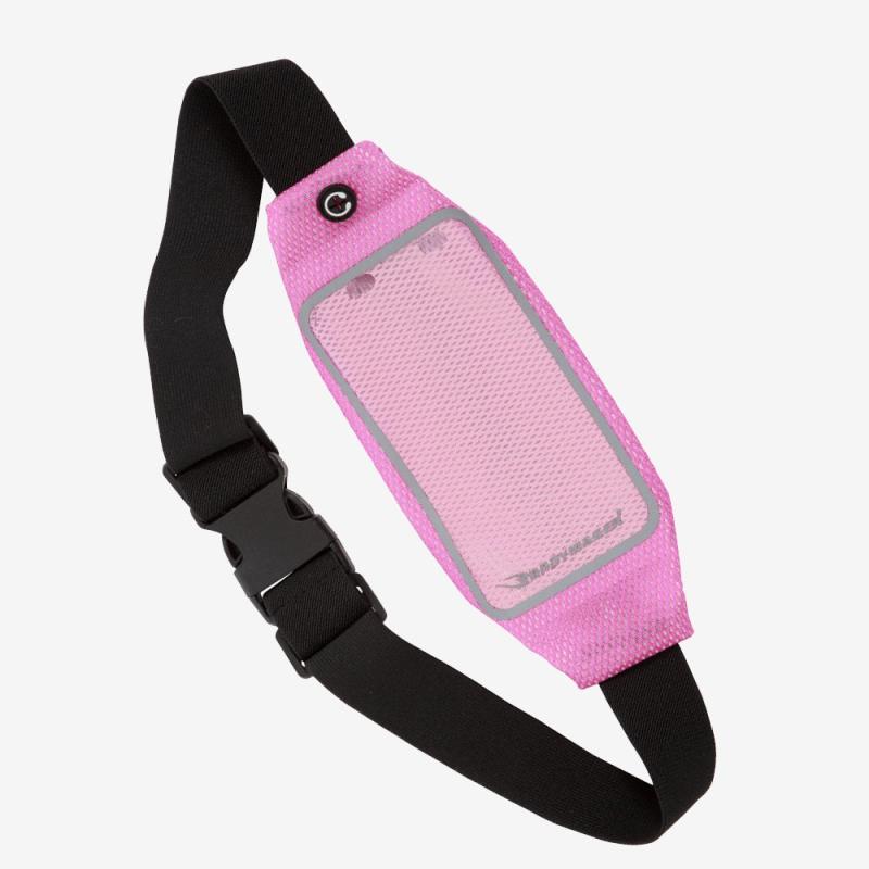 ボディメーカー(BODYMAKER) ランニングウエストポーチ1 ピンク BR026PI 音楽 自転車 アイフォン 旅行 スマホ スポーツ iphone トライアスロン ブラック トラベル トレーニング バッグ ピンク フィッ
