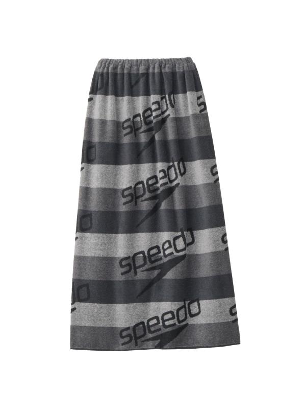 Speedo(スピード) スタックラップタオル 水泳 学校用 大人用 綿100% プール スナップ付き 吸水 SE62004 SE62501