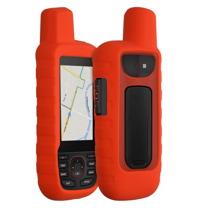 kwmobile Garmin GPSMAP 66i / GPSMAP 67i対応 ケース - GPS ナビ シリコン 保護ケース 黒色ぴったり: Garmin GPSMAP 66i / GPSMAP 67i対応強くて&amp; 頑丈: ハ...