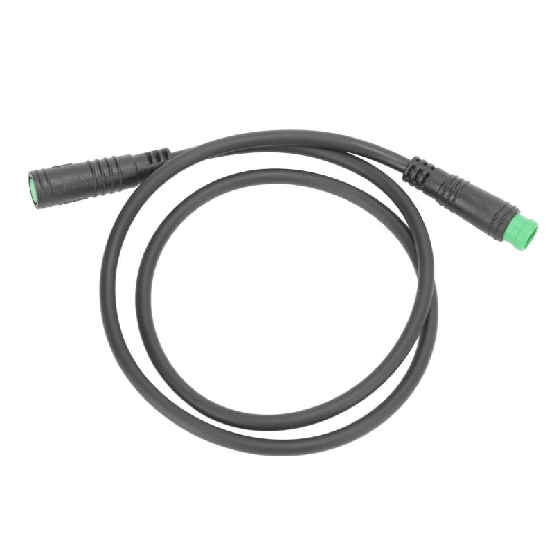 Walfront 自転車コンピューター エクステンションケーブル 電動自転車用耐水5ピンケーブル 電動自転車ディスプレイ延長ケーブル【防水接続】 IP65防水コネクタで長寿命【機能の拡張】 電動自転車コンピュータと接続できる【素材とデザイン...