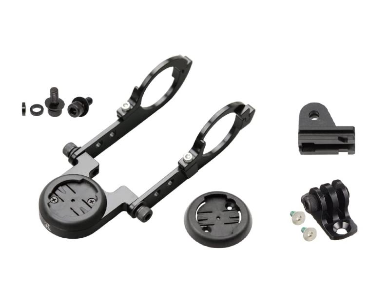 レックマウント(Rec-Mounts) 「第三世代」タイプ19 ガーミン/XOSS 用 コンボマウント(タイプ2 GP-K400A+GP-CATHL1付き)【N19-GMGM+GP】ハンドルのクランプ径31.8mm用(標準サイズ)Edgeシ...
