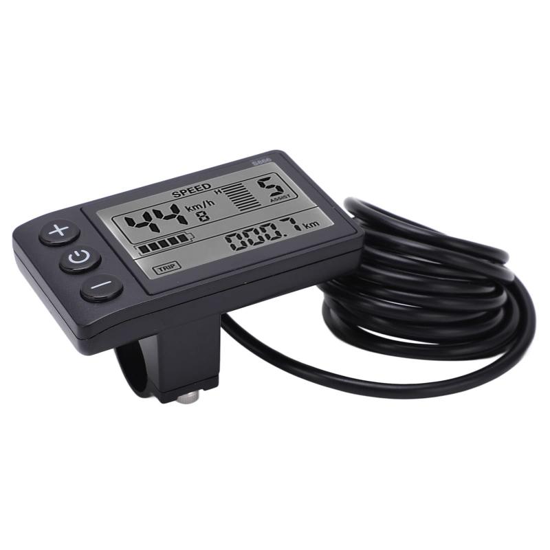 J-ouuoS866 Electric Bicycle Display LCD Meter 24V 36V 48V Electric Scooter Control Panel with SM Plug【高級な素材】LCDディスプレイは高級...