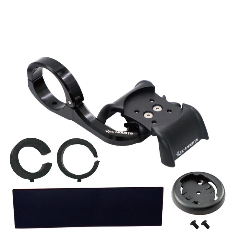 [レックマウント] ウォッチ &amp; サイクルコンピューターマウント 片持ちタイプ(ブライトン ライダー用)【WATCH2BRY-AERO】Watch 時計 GPS スマートウォッチ またはbryton Rider サイコンが取付可能ウ...