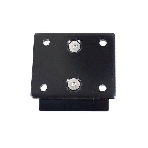 レックマウント(Rec-Mounts) サイクル用 ヘッドパーツ Type6 【HED-T6】ブルベなどのQシートや コマ図の固定などに使える汎用タイプ・プレート 44mm×53mm・穴 30mm×37mm / 穴径 約4.35mm M4の...