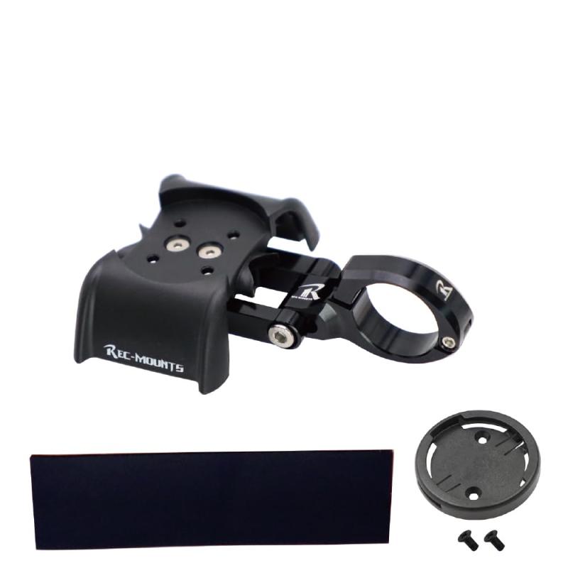 レックマウント(Rec-Mounts) ウォッチ &amp; サイクルコンピューターマウント TTハンドル/エアロバー/DHバー タイプ(キャットアイ アベントゥーラ用)【WATCH2CAT3-TT3】Watch 時計 GPS スマートウォ...