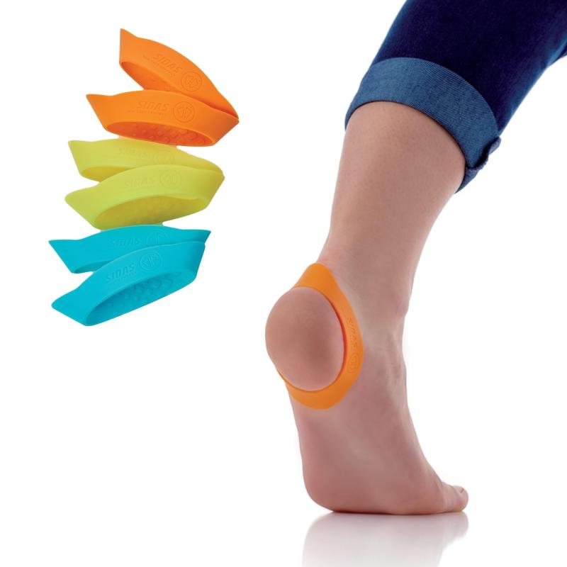 シダス(SIDAS) ヒールハグ 3152711【カカトの衝撃吸収力を高め、より快適に 】アフタースポーツに最適なアイテム 3つの強さ(ストロング・ミッド・ロー)の各2個入り。お好みの強さを選んでご使用ください。きつすぎる強さは足への負担が...