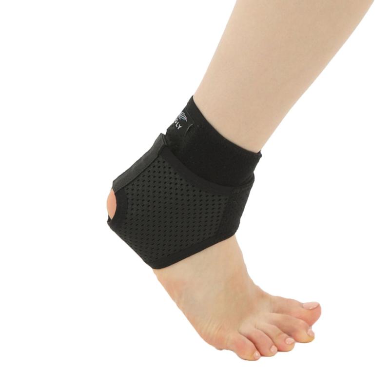 FiCOLY 足首サポーター 足首 固定 サポーター 薄手 薄型 メッシュ 夏 足首用 アキレス腱 ランニング スポーツ サッカー 左右兼用 フリーサイズ FFO-3【FiCOLY 足首サポーター FFO-3】かかとからくるぶしが隠れるショ...