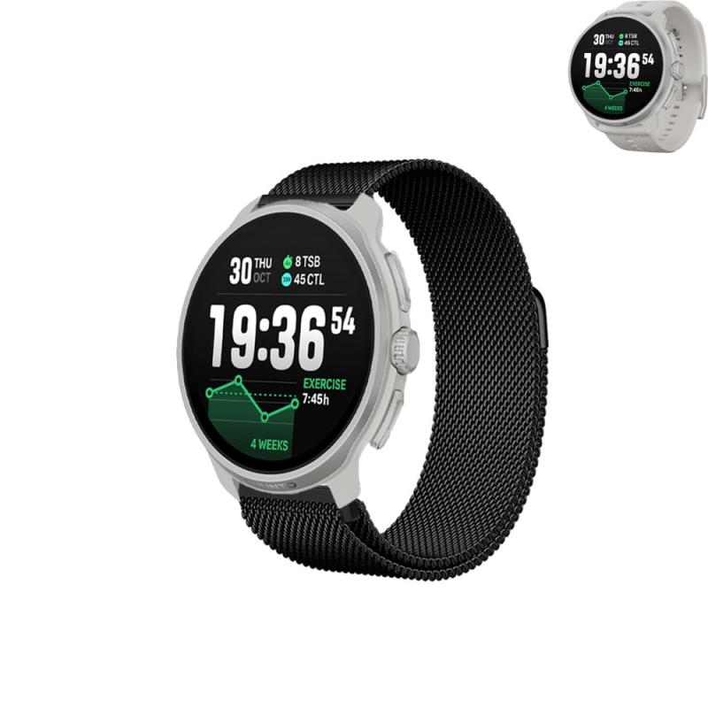 [SUNZHXIN] 【磁気式】 For SUUNTO RACE 2 1.5インチ バンド 交換ベルト 22mm 通気性良好 調節可能 肌触り良好 防水 防汗 簡易装着・取り外し可能 おしゃれ 男女兼用 SUUNTO RACE 2 ストラッ...