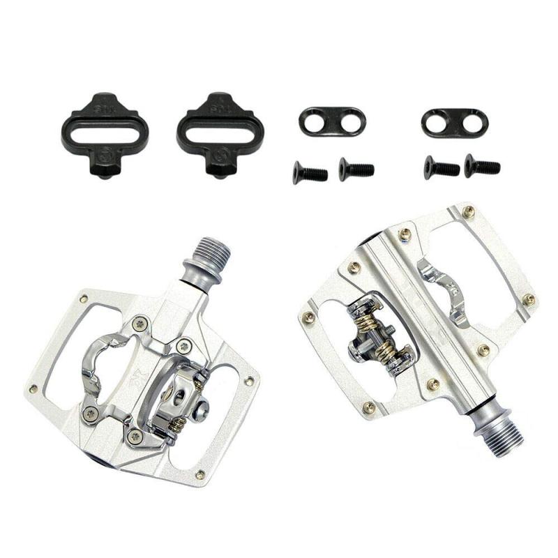 KCNC KPED09 Lightweight MTB Clipless Platform Pedals, Silver, KPED09-CR-S, SK2120- Body : CNC AL6061 machined- Bearings:...