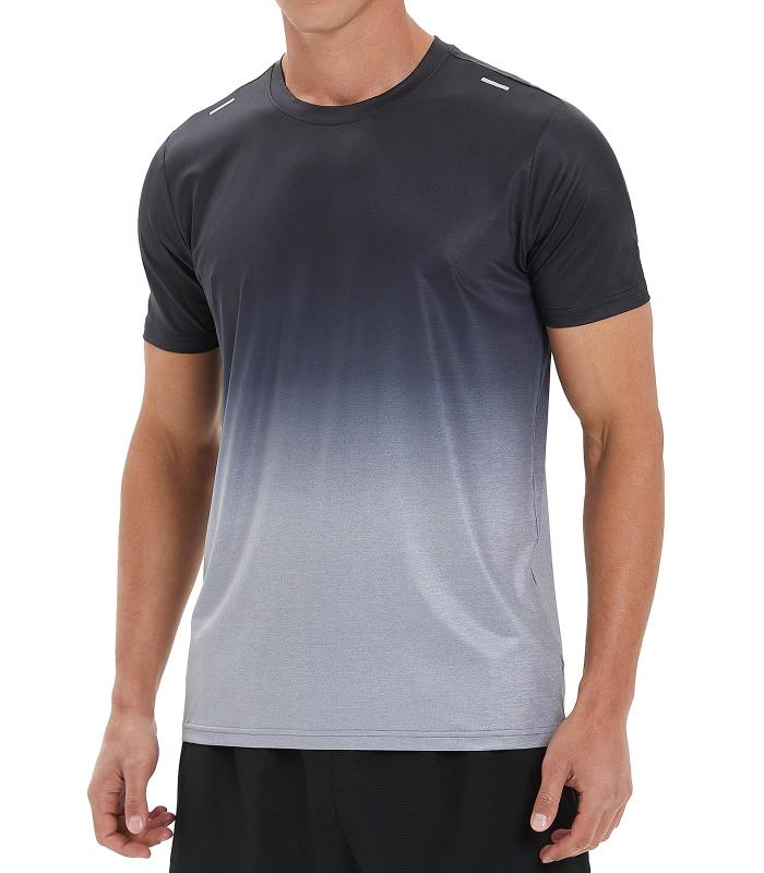 [Adigaber] ラッシュガード メンズ 半袖 水着 UVカット 接触冷感 スポーツ tシャツ サーフィン ビーチ マリンスポーツ 水陸両用 大きいサイズ カジュアル ストレッチ 通気 速乾 無地安心のUPF50+(肌に有害な紫外線を9...