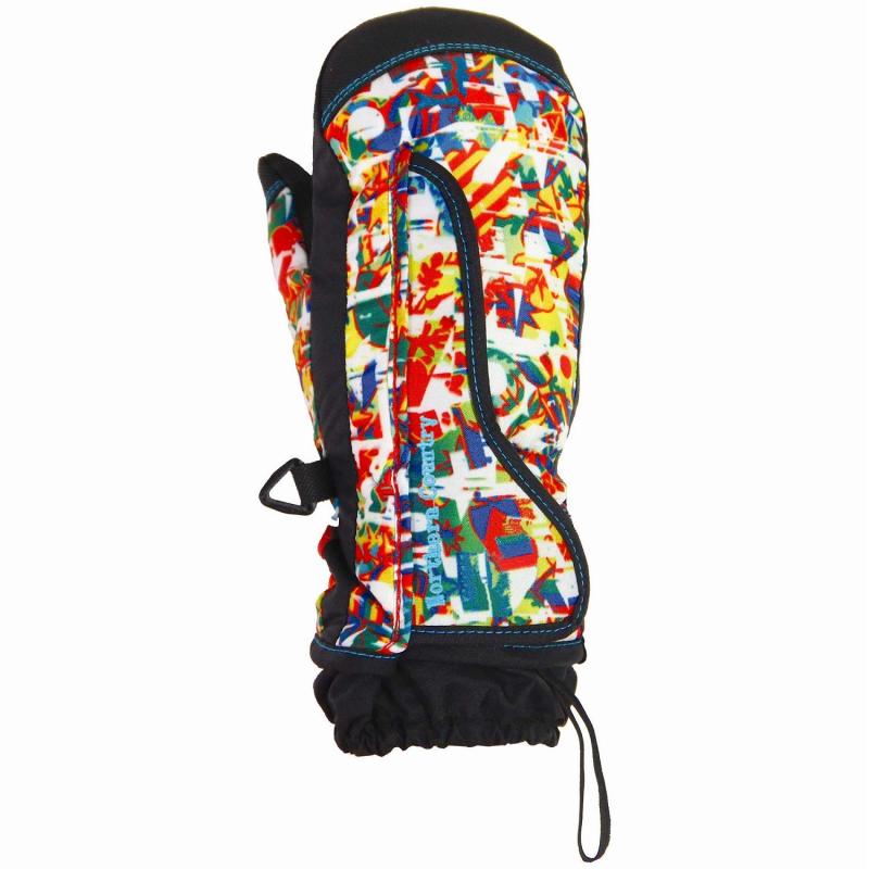 northern country(ノーザンカントリー) グローブ ミトンタイプ スキー 雪遊び トドラー キッズ ジュニア 子供用 NA-9018 TPWT 100cm品質:ポリエステル、ポリ塩化ビニル防水フィルム入り落下防止用のリーシュコ...
