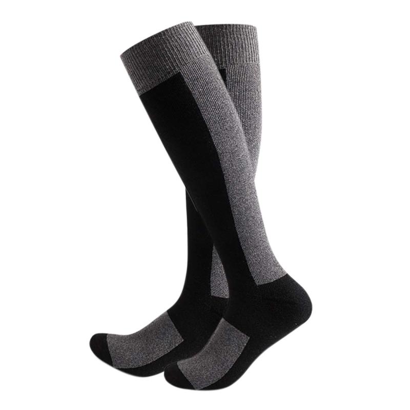 スキーソックス スノーボードソックス ウールソックス スキー靴下 スノーボード靴下 段階着圧設計 抗菌防臭 スポーツ靴下 登山ソックス ハイキングソックス メンズ レディース 男女兼用 【メイン素材＆サイズ】ウール13％,、コットン75％,...