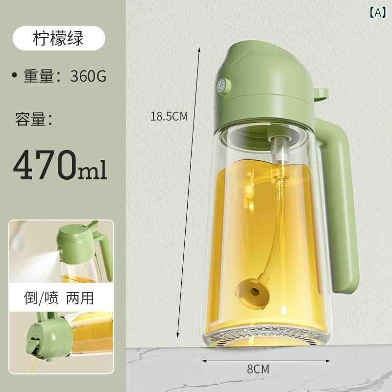 手提げ 式の 噴射 瓶は 油を 噴射 して 倒れます。ブランド: ZD輸入するかどうか: いいえ商品番号: yw986材料: ガラス容量: グリーン 470ml【カートン包装】,イエロー 470ml【カートン包装】,オフホワイト 470ml...