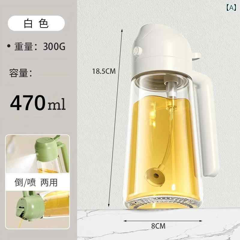 家庭 用 オイル 噴射 ポット 自動 開閉 噴射 食用 油 噴霧 噴射 瓶 厨房 神器無 掛 油 両用 調味 料ブランド: ケワンホン輸入するかどうか: いいえ商品番号: PYH-06原産国/地域: 中国本土材料: その他容量: アップグレ...