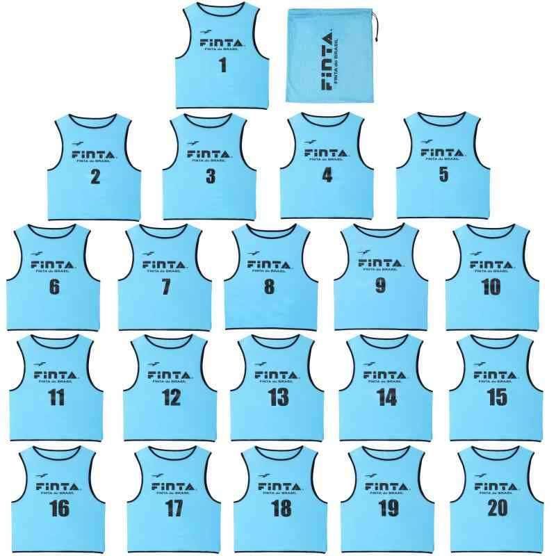 [フィンタ] FINTA サッカー フットサル ジュニア・子供用 ビブス ゲームベスト 20枚セット FT6557サッカーを愛して止まない国ブラジル発の人気サッカーブランド・FINTAのサッカー、フットサル用のジュニアサイズのビブス、ゲーム...