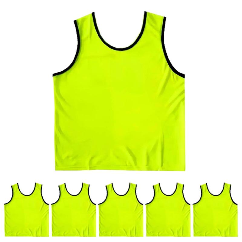 [ZERONOWA] ビブス 無地 チームベスト 大人用 男女兼用 スポーツ 運動会 フリーサイズスポーツの試合等にビブス6枚セットです。サッカー、フットサル等のチーム分けに。イベントや、防災、災害時の役割分担、スタッフユニフォームとしても...