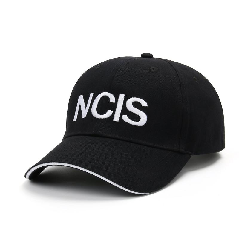 LishufenST NCIS 特殊エージェントキャップ 海軍犯犯罪捜査サービス 刺繍入り 調節可能なコットンベースボールキャップ 帽子 (ブラック) Free Sizeベルクロ留めのデザインで、ほとんどの方にフィットします。男女兼用。帽子...
