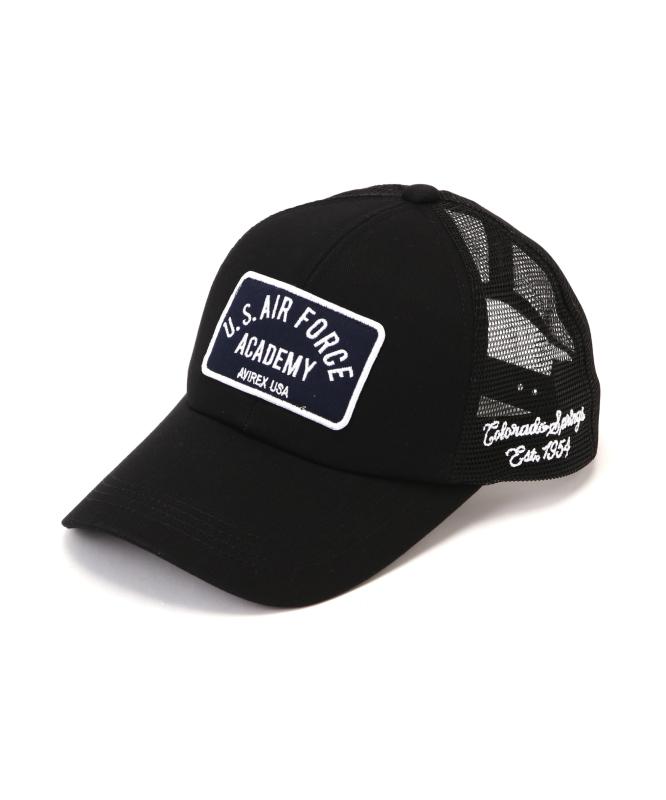 [Avirex] [アヴィレックス] AIRFORCE LOGO MESHCAP エアフォース ロゴ メッシュ キャップ メンズ 783-5174007[原産国]:中国製