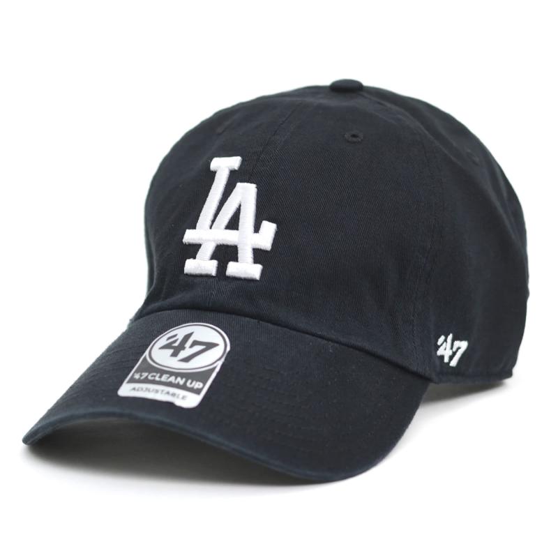 [フォーティーセブンブランド] 47 brand キャップ メンズ 帽子 カジュアルキャップ CLEANUP LA ロサンゼルス・ドジャース ブラック